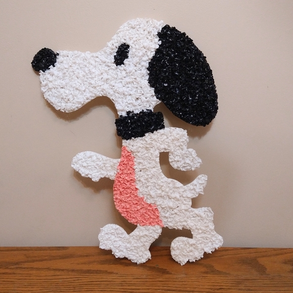 Vintage | Art | Vintage Melted Plastic Popcorn Peanuts Charlie Browns ...